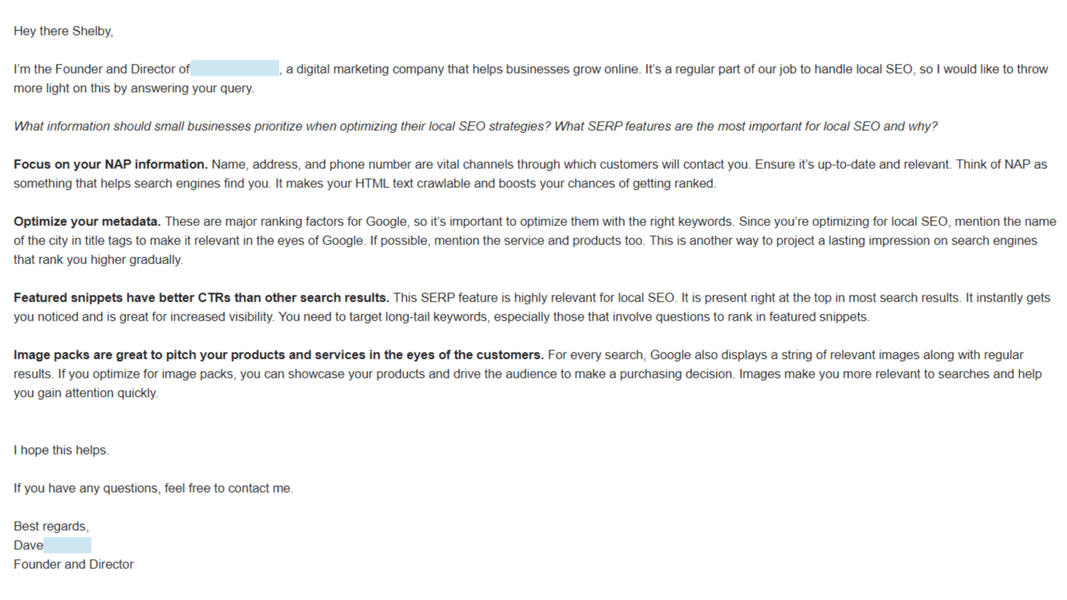 Media Pitch Email Examples - What Makes A Good Media Pitch?